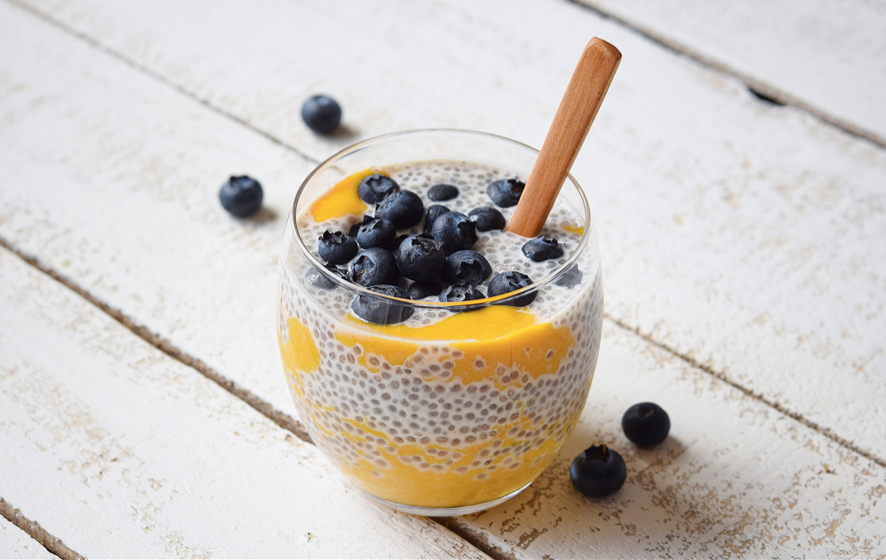 Recipe: Organic Chia and Mango Pudding – Baïa Food