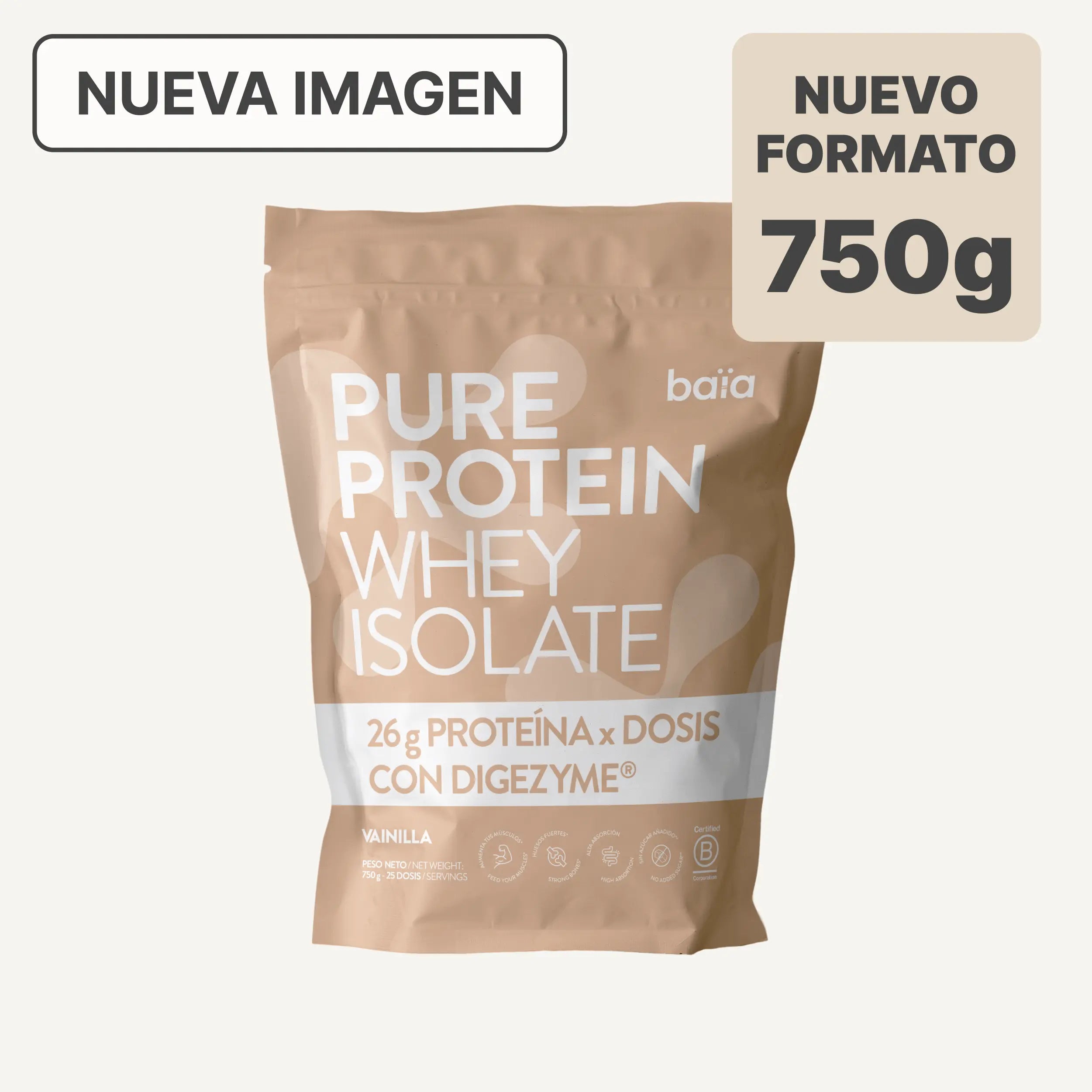 PURE PROTEIN WHEY ISOLATE VANILLA 750G – Baïa Food